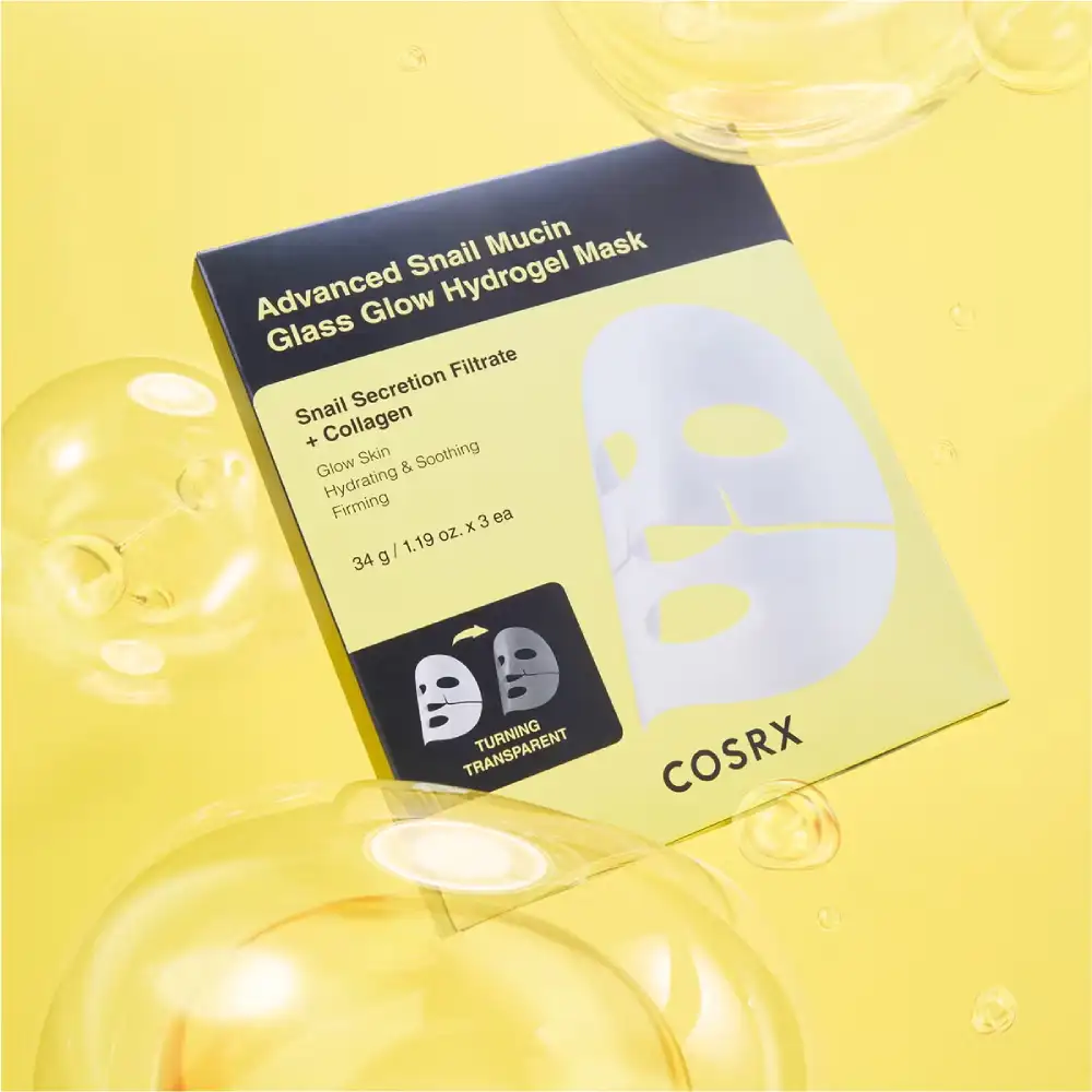 COSRX ADVANCED SNAIL MUCIN hidrogēla maska - Wellpert
